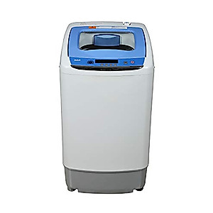 RCA RPW091 0.9 Cu Ft Top Load Portable Washing Machine Washer on Wheels, White