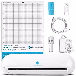 Silhouette Portrait 3 Bundle with 38 Premium Vinyl Sheets, HTV, Guides, Sketch Pens, and More