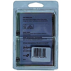 Avery Reinforcement Labels on Small Sheets, Handwrite Only