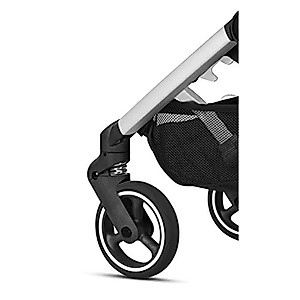 gb Pockit+ All City, Ultra Compact Lightweight Travel Stroller with Front Wheel Suspension, Full Canopy, and Reclining Seat in Night Blue