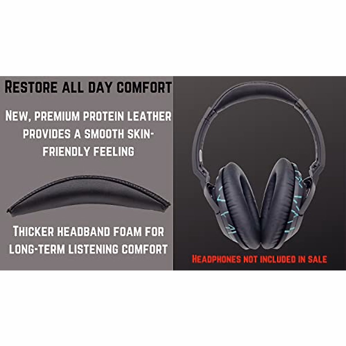 Replacement AE2 Headband/SoundTrue Headband V2 Cushion. Compatible with Bose Around-Ear 2 (AE2), SoundLink Around-Ear 1, Around-Ear Wireless (Ae2w) and SoundTrue Around-Ear 1 Headphones