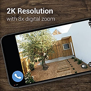 BOSMA EX Pro Wired 2K Security Camera Outdoor, 2.4 GHz WiFi, Auto Spotlight & Person Tracking, PIR Motion Detection, Color Night Vision, 2-Way Talk, Free Cloud Storage, Compatible with Alexa