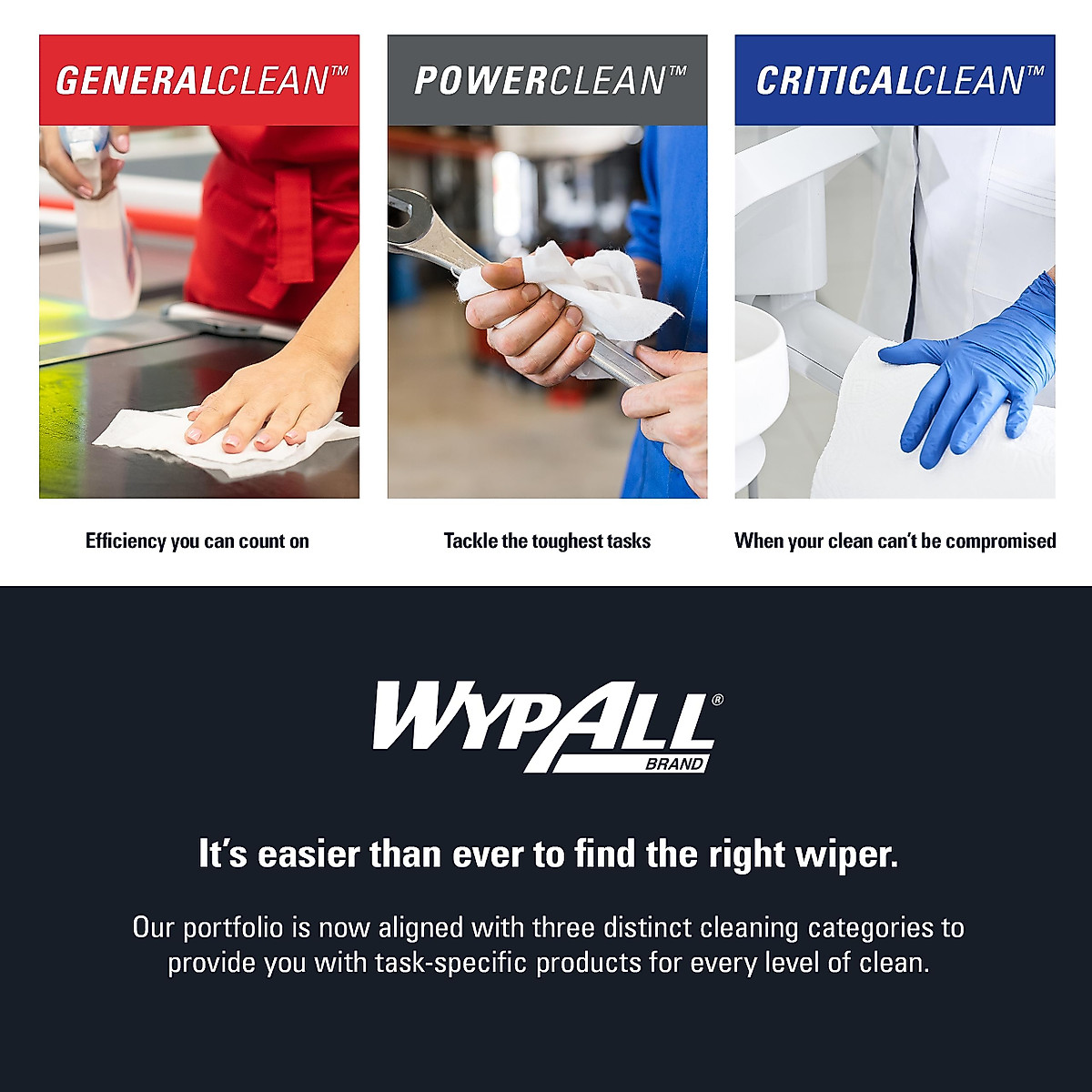 WypAll Power Clean X80 Heavy Duty Cloths (41055), Extended Use Cloths Jumbo Roll, Red, 475 Sheets / Roll; 1 Roll / Case
