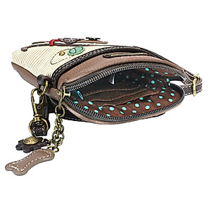 Chala Toffy Dog Cellphone Crossbody Handbag Purse - Convertible Strap Dog Mom Dog Lovers Chala Group Handbag