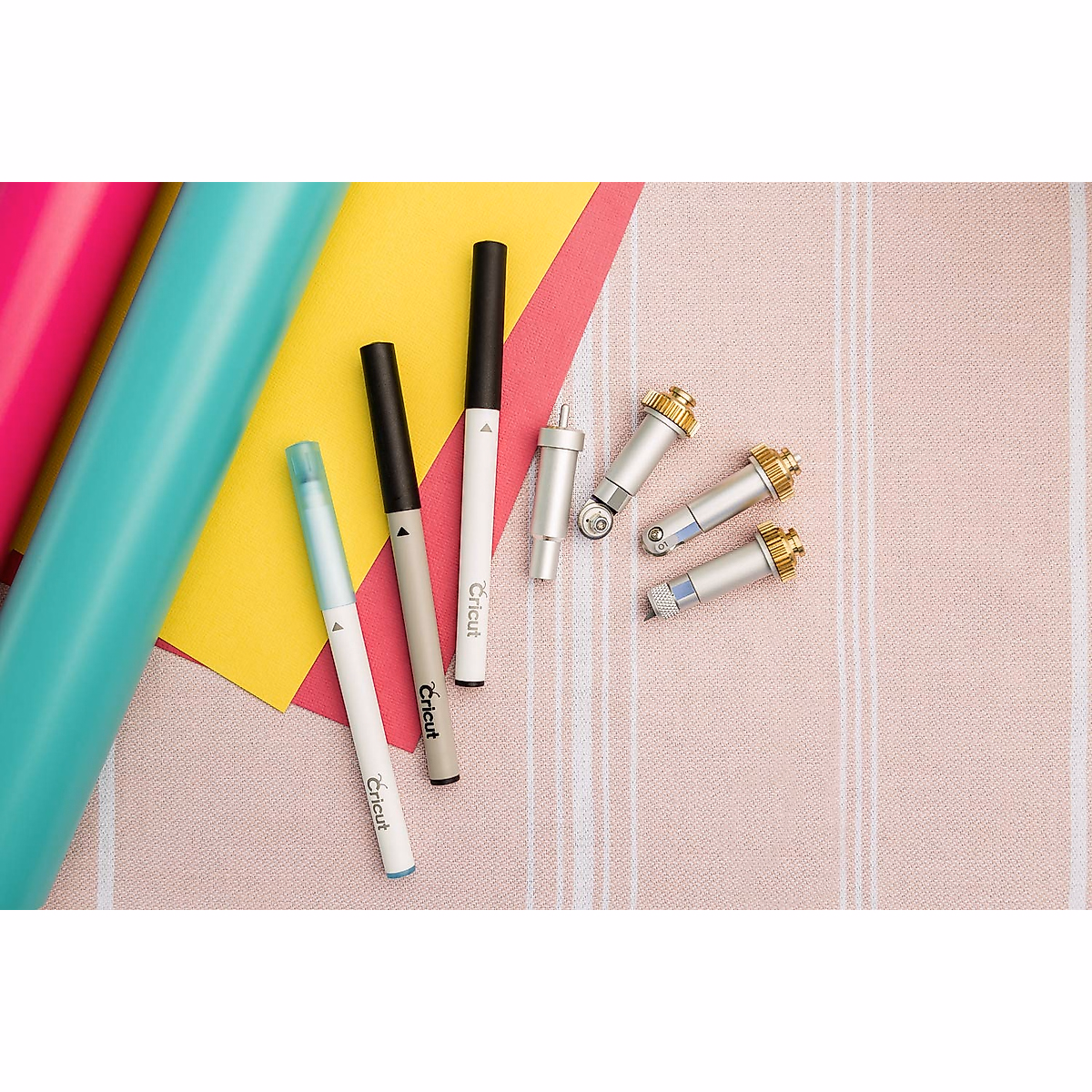 Cricut Washable Fabric Pen, Blue, 5 Pack