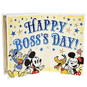 Hallmark Boss's Day Card (Disney Mickey Mouse)