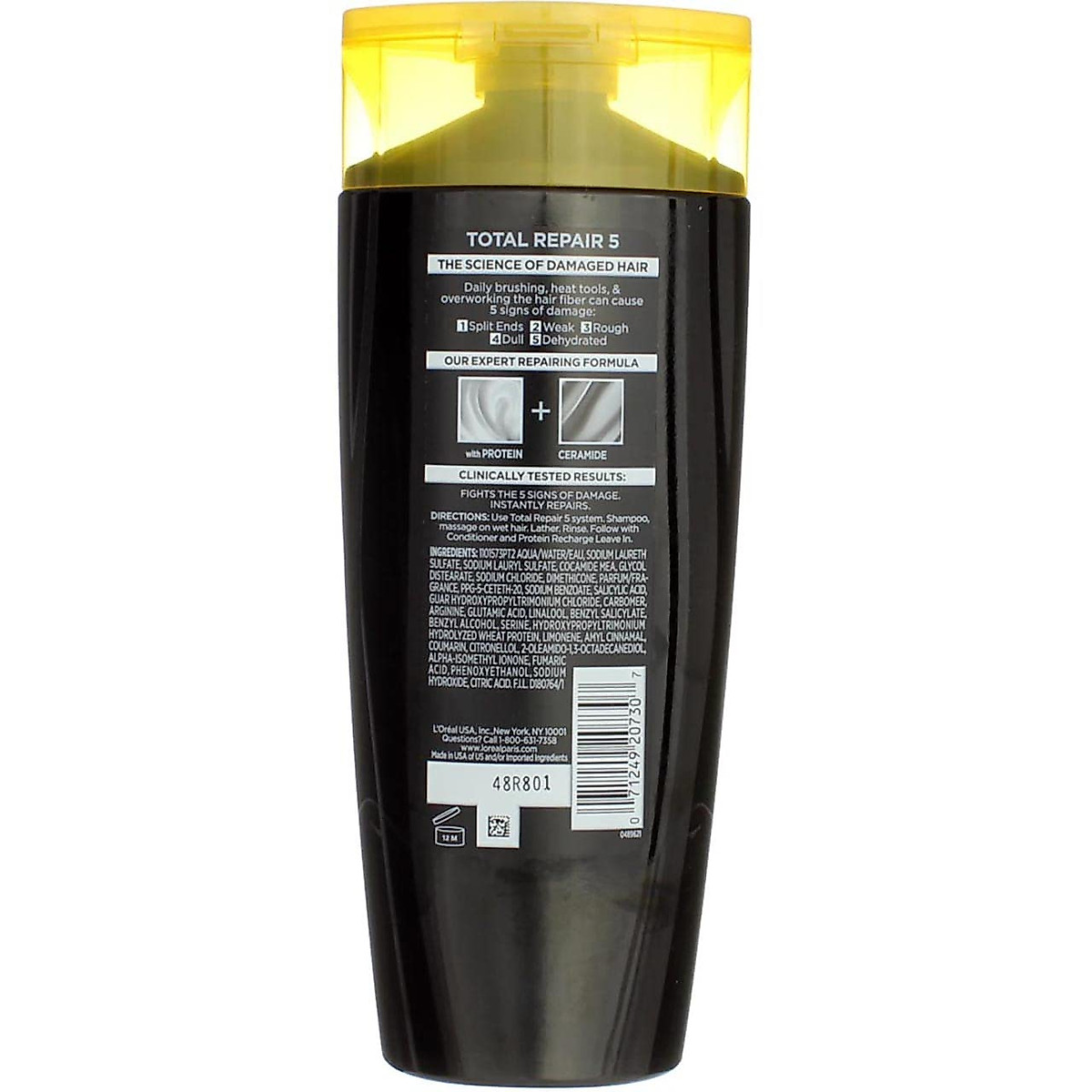 Loreal Shampoo Elvive Total Repair 5 Repairing 12.6 Ounce (375ml) (2 Pack)