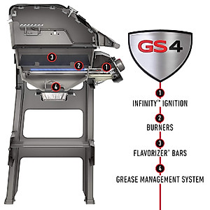 Weber Spirit II E-310 3-Burner Natural Gas Grill, Black