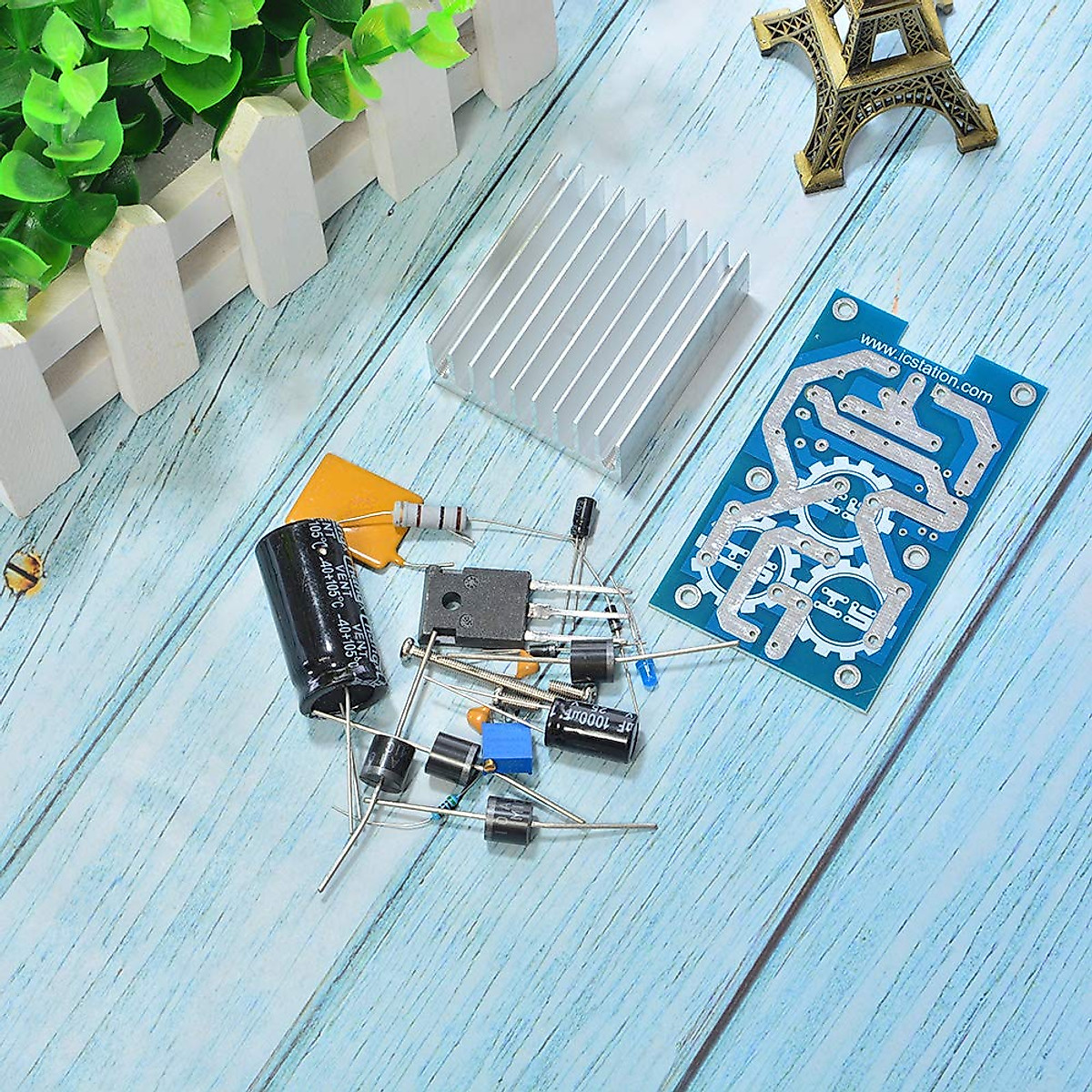 Comimark 1Pcs LT1083 Adjustable Regulated Power Supply Module Parts DIY Kit