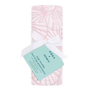 aden + anais Swaddle Blanket, Boutique Muslin Blankets for Girls & Boys, Baby Receiving Swaddles, Ideal Newborn & Infant Swaddling Set, Perfect Shower Gifts, Single, Deco-Sea of Shells