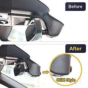 Fitcamx 4K Dash Cam Suitable for Porsche 911 992 Cayenne 9YA 9Y0 9Y3 Panamera 971 Taycan (Model A), OEM Factory Style, Ultra HD 2160P Video WiFi, Parking Sensor, Loop Recording, Easy to Use, 64GB Card