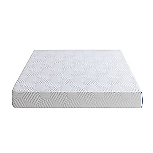 TMEOSK Queen Size Mattress, 12 inch Cooling-Gel Memory Foam Mattress in a Box, Breathable Bed Mattress for Cooler Sleep Supportive & Pressure Relief, Medium Firm Feel with Motion Isolating (Queen)