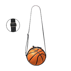 Round Crossbody Bag for Women girl Canvas Purse small Messenger Bag Fashion casual multi-function