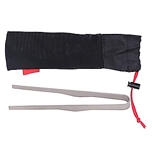 Household garden products Outdoor Barbecue Clip Multifunctional BBQ Tong Heat Resistant Titanium Food Tong for Camping