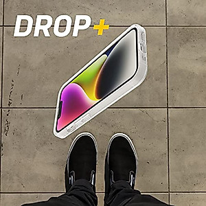 OtterBox iPhone 14 & iPhone 13 Symmetry Series+ Case - CLEAR , ultra-sleek, snaps to MagSafe, raised edges protect camera & screen