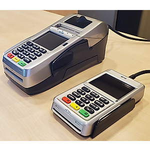First Data FD150 EMV Credit Card Terminal and RP10 PIN Pad with Wells 351 Encryption Bundle