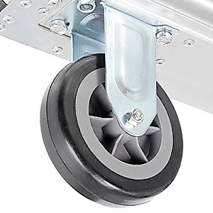 Global Industrial Folding Platform Truck, Aluminum, 48 x 24, 600 Lb. Capacity