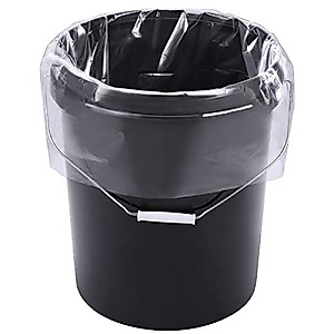 Xsourcer Food Storage Bags, 5 Gallon Bucket Liner Bags, Food Grade Platisc Bag for Marinading and Brining, BPA Free, Extra Heavy Duty Leak Proof, Great for Food Storage, 4Mil, Pack of 24