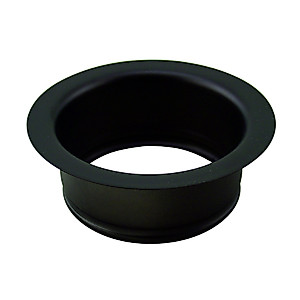 Westbrass A2165-12 4-1/4" OD Post Style Large Kitchen Basket Strainer with Waste Disposal Flange and Stopper Drain Set, 1-Pack, Oil Rubbed Bronze