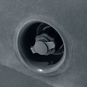 Intex Pull-Out Sofa Inflatable Bed, 80" X 91" X 26", Queen, Gray