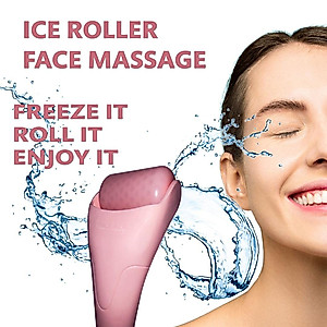 Ice Roller For Face, Ice Roller, Ice Roller For Face & Eye Puffiness Relief, Ice Mold For Face, Ice Molds, Reusable Ice Cube, Face Roller Skin Care, Beauty Set