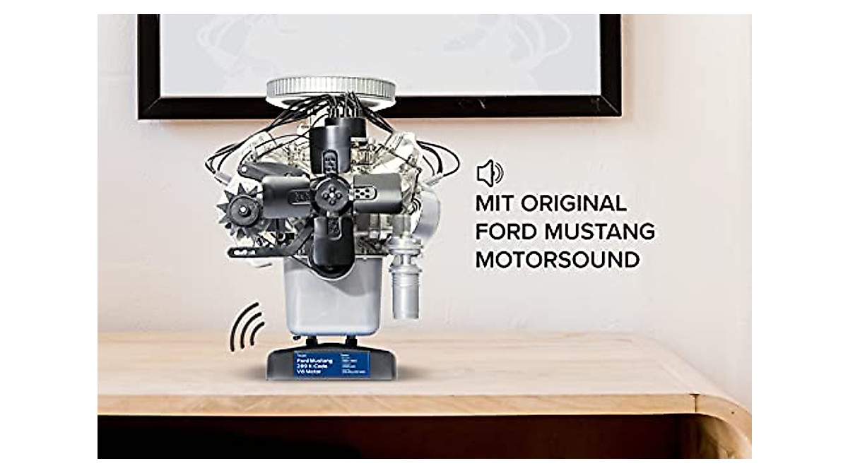 Ford Mustang V8 Engine Model Kit | Realistic Working 1:3 Scale