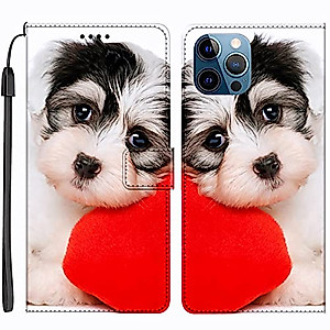 Unique-Custom-Gift Personalized Photo Premium PU Leather Wallet Phone Case with Kickstand and Flip Cover for Apple iPhone 5S 6S 7 8 Plus SE XR XS 11 12 13 Pro Max, Customize Picture on Front and Back