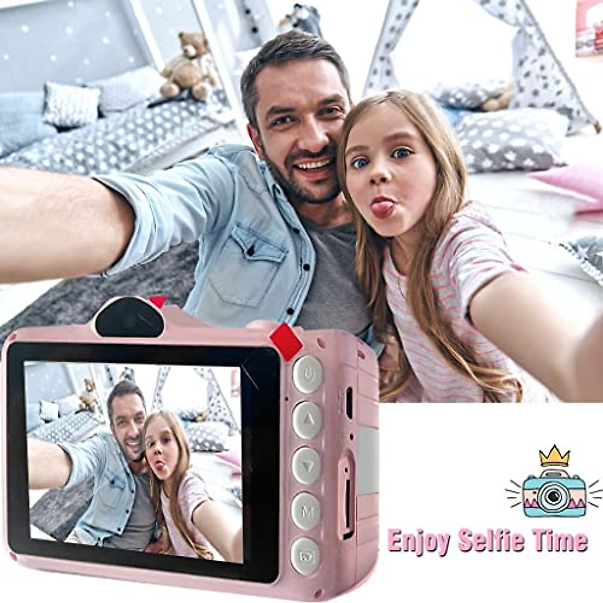 #42X4Df Kids Digital Camera for Kids Gifts Camera for Kids 3 10 Year Old 3 5Inch Screen
