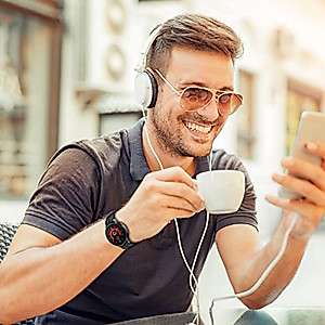 Bands Compatible with Samsung Galaxy Watch 5 Pro 45mm/Galaxy Watch 5 40mm 44mm Band, No Gap Silicone Replacment Strap with Colorful Buckle (Black)