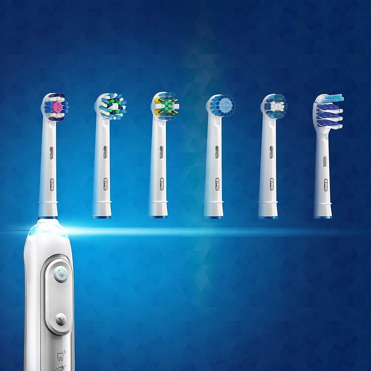 Braun Oral-B Crossaction 3-in-1 Toothbrush Heads by Oral-B | Packing may be vary (8 Count)