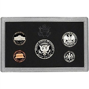 1995 S US Mint 5-Piece PREMIER SILVER PROOF SET Orig Box/COA - Seller DCAM