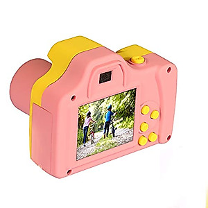 MCJL Multifunctional Children's Camera Children's Digital Camera Children's Camera Toy 1.77-Inch Color Screen Camera,Pink
