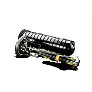 Corning - SCF-6C22-01-72 - Splice Closure Fiber (SCF), preloaded with Splice Trays, 72 Single-Fiber Splice Capacity, 6-in Diameter, 22-in Dome Length