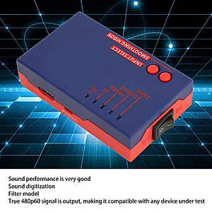 Pomya Converter for RetroScaler 2X Converter, A V to HD Multimedia, Interfa Cecompatible for RetroScaler2x Line Multiplier(Blue)