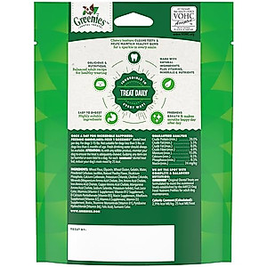 Greenies Original Teenie Natural Dental Care Dog Treats, 3 oz. Pack (11 Treats)