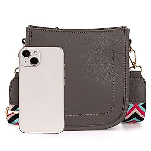 Montana West Small Crossbody Bag for Women Mini Classic Lightweight Bucket Purse,MWC-077AGY