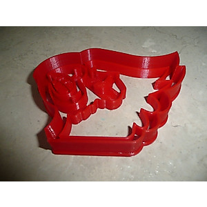 YNGLLC CARDINAL HEAD RED BIRD FACE DETAILED COOKIE CUTTER MADE IN USA PR4603