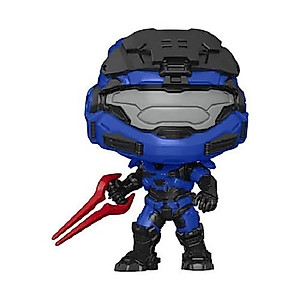 Funko POP Games: Halo Infinite - Mark V [B] with Blue Energy Sword with Chase, Multicolor, (59336)