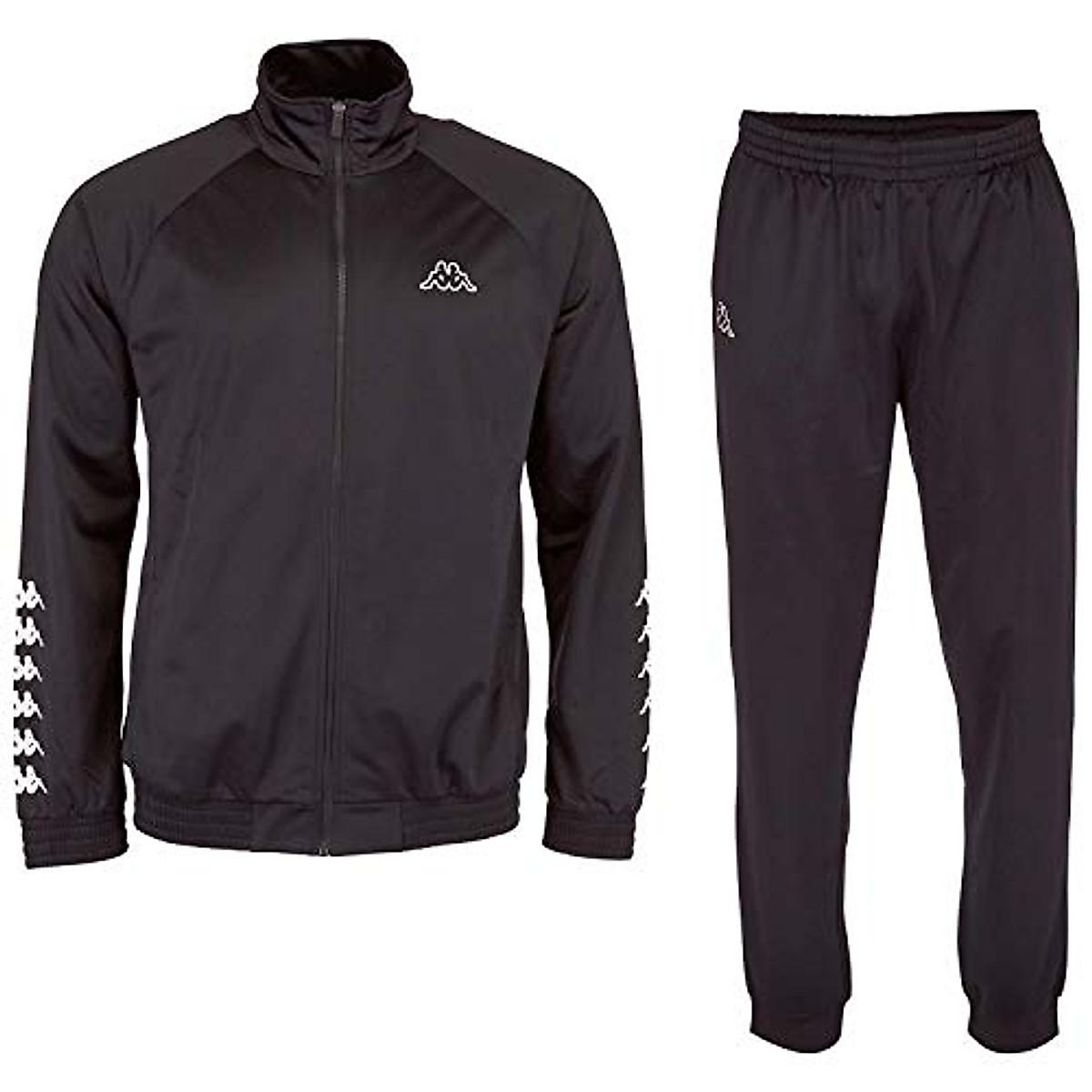Kappa Till Training Suit 303307-19-4006, Mens, Caviar, L