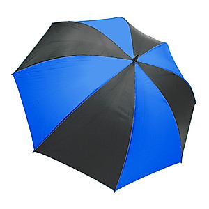 ProActive Sports Ultra-Lite Umbrella, Black/Blue, 62-Inch