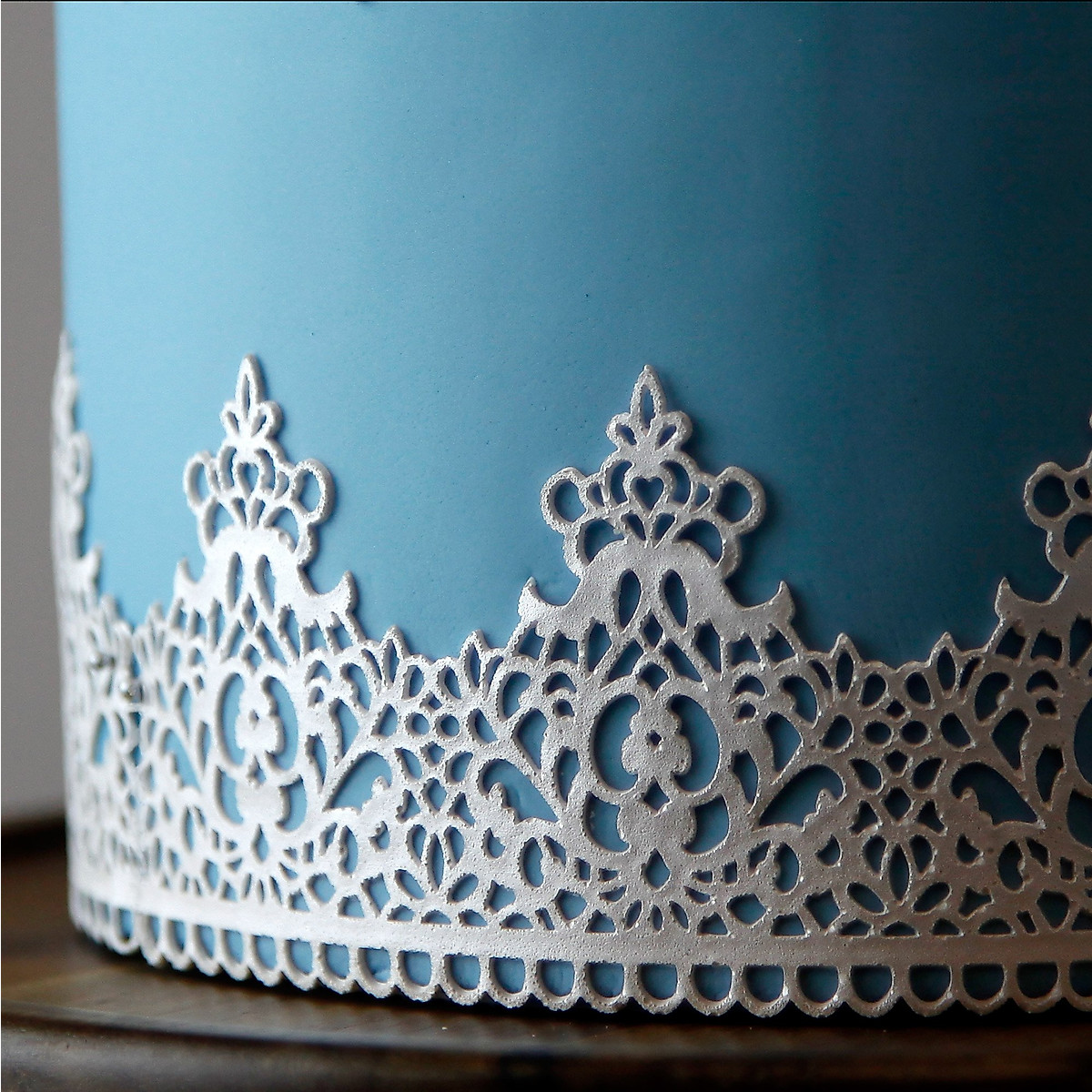 Global Sugar Art Regal Crown Lace Silicone Lace Mat by Chef Alan Tetreault