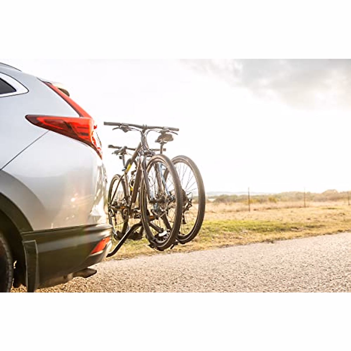 Saris Bicycle Racks, All Star Tray Style Hitch Rack, Mount 2 Bikes, Black