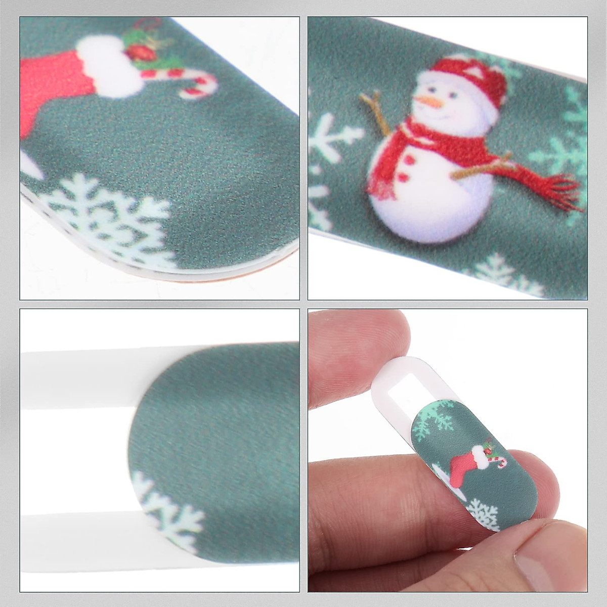 Sosoport 6pcs Christmas Cover Computer Cover Shield Cover Webcam Cover Slide Privacy Slider Laptop Privacy Cover Webcam Protector Cover