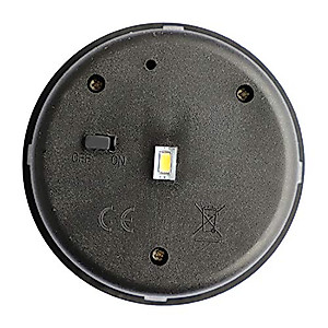 AA 600Mah Solar Lantern Top Replacement for Outdoor Solar Lantern Lights Waterproof (Round Solar Panel)