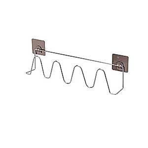 TAZSJG Durable Slipper Storage Organizer Wall Mount Shoes Rack for Living Room Bathroom Stainless Steel Storage Holder