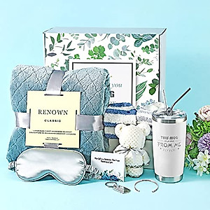 CIYOVNRIT Get Well Soon Gifts for Women, Self Care Gifts for Women, Care Package for Women, After Surgery Feel Better Gifts, Inspirational Gifts, Thinking of You Gift Get Well Soon Gift Basket
