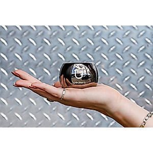 Fashionit U Boost Speaker | Stylish Portable Wireless Bluetooth 5.0 with Built-in Subwoofer and Mic | Perfect Mini Speaker for Home, Parties, Activities! Small Device, Rich Sound | Hematite