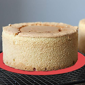 3 Pcs Silicone Microwave Mat, AIFUDA 11.8 Inch Round Non-Stick Microwave Turntable Pad, Oven Mat, Heat Resistant Pad, Pot Holder - Red, Black, Gray