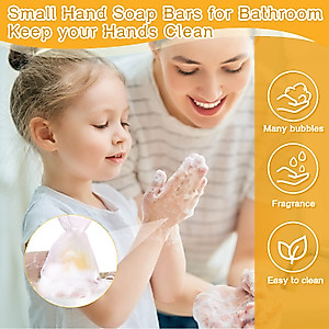 Buryeah 48 Set Bee Baby Shower Party Favors Including Honeycomb Soap with White Gift Bags and Thank Cards Gender Reveal Favors for Guest Girl Boys Birthday Honey Keepsake Decorations(Transparent Style)