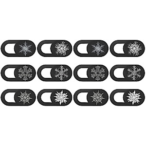 SOLUSTRE 12 pcs Camera Cover Webcam Sticker Webcam Cover Camera Camera Protector Webcam Slider Computers laptops Stickers Camera for Computer Product abs